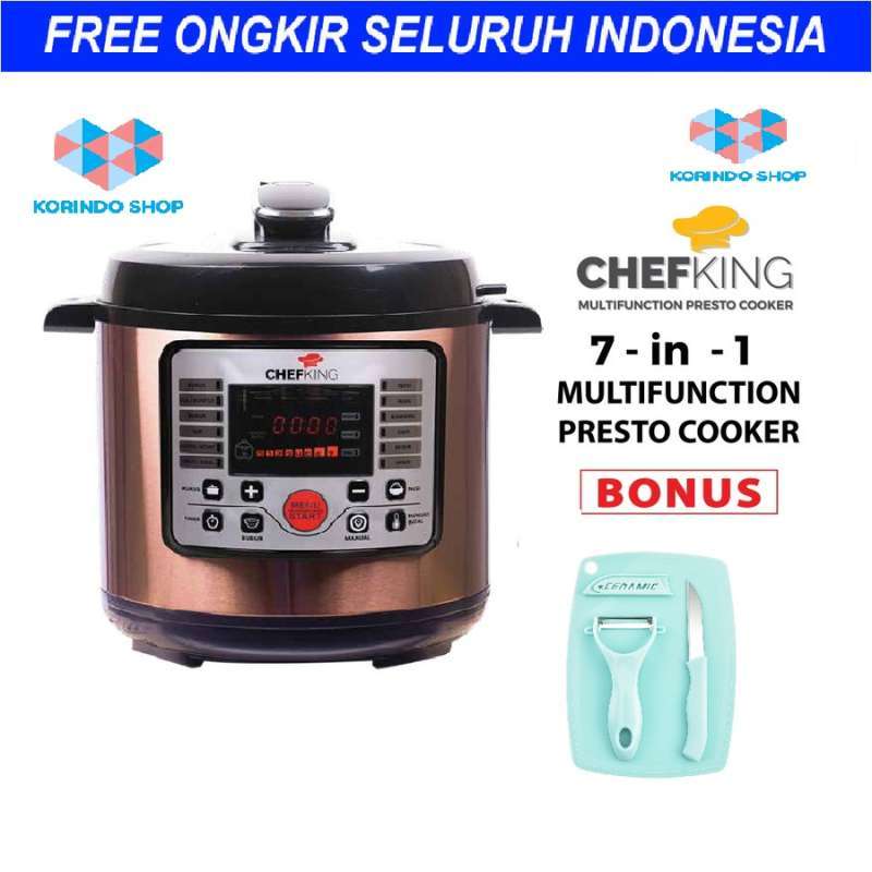 Jual Chefking Digital Pressure Cooker - Alat Masak Presto Multifungsi ...