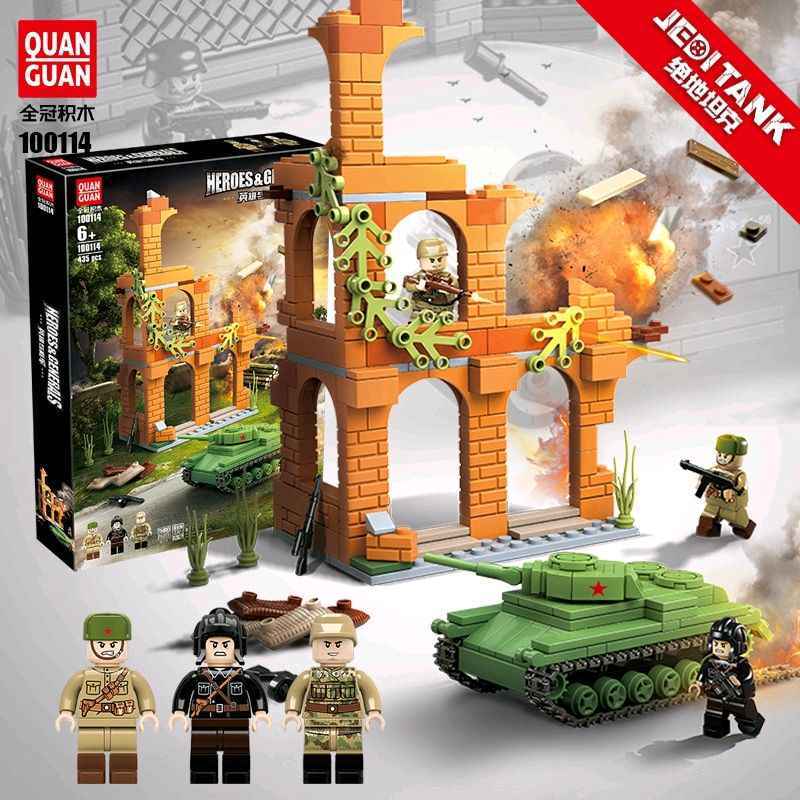 Jual Brick Building Blocks Truck Soviet Ww Ii Medium Duty Military ...