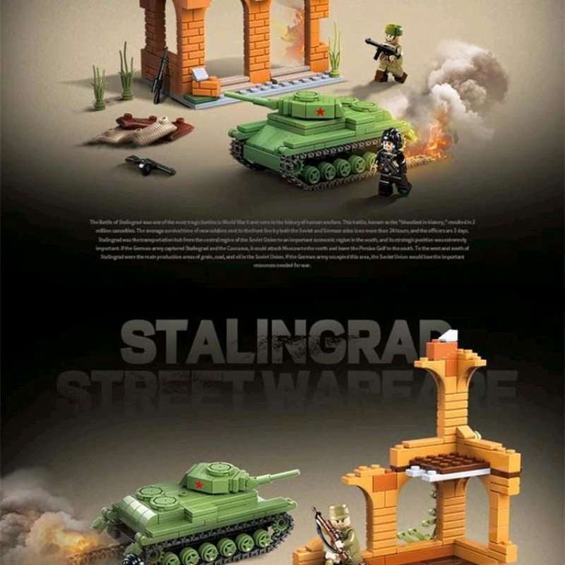 Jual Brick Building Blocks Truck Soviet Ww Ii Medium Duty Military ...