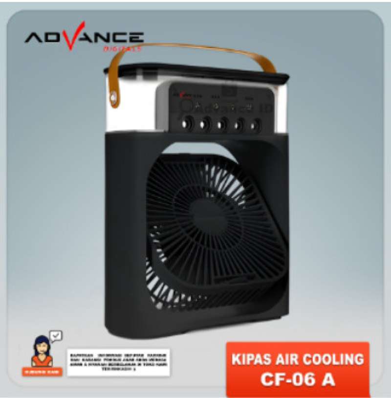 Promo Advance Kipas Angin Uap Advance Cf-06A Air Cooling Fan Usb 5Volt ...