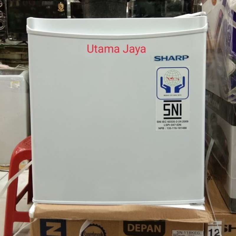 Promo Kulkas Mini Bar Sharp Sj-50Mb-Xw Kulkas Portable Resmi Terbaik ...