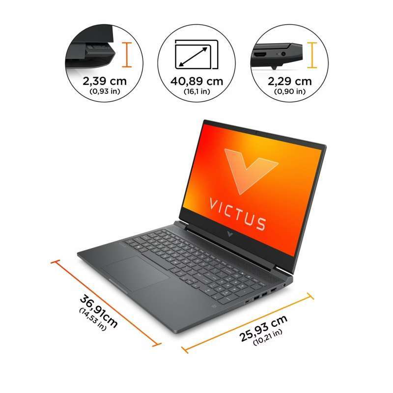 Jual Laptop Hp Victus 16-s0009ax R5-7640hs 16gb 512ssd Rtx-4060 W11+ohs Di Seller Flixx.id ...