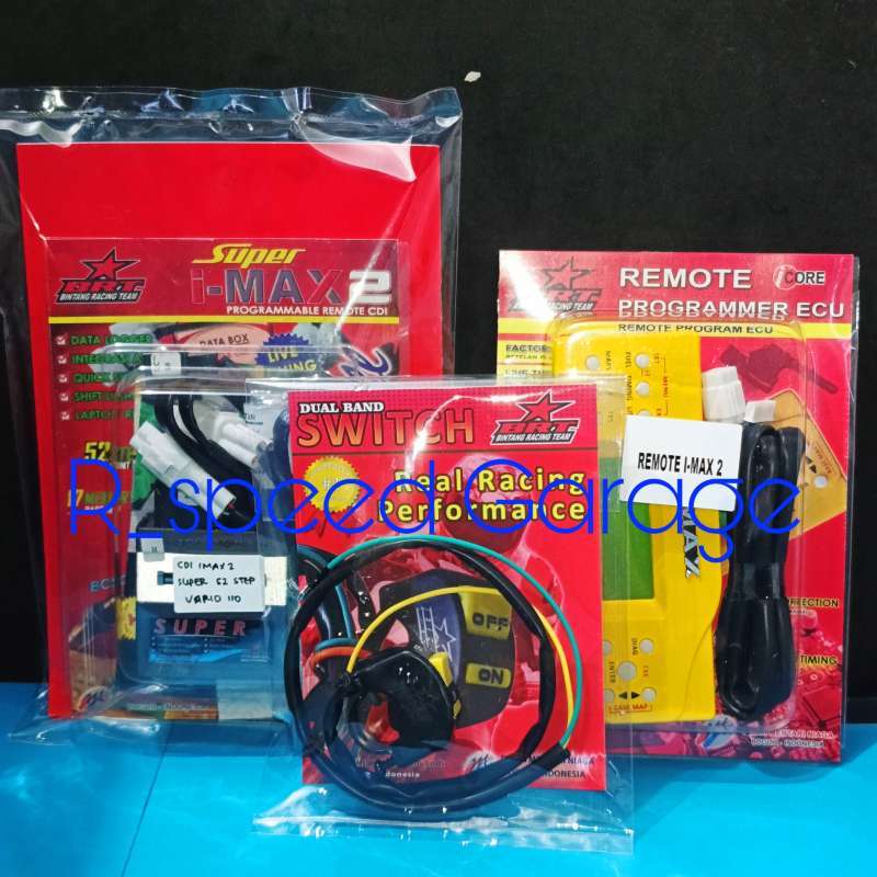 Jual CDI BRT IMAX 2 SUPER 52 STEP VARIO 110 CW TECHNO - CDI REMOTE ...