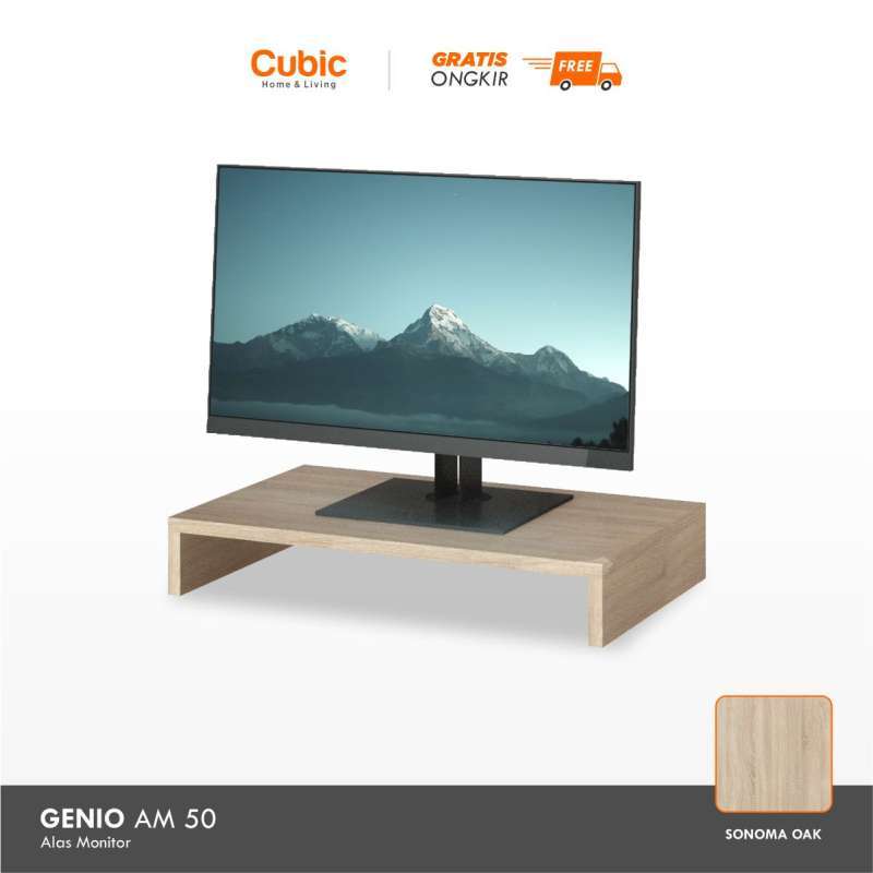 Promo Cubic Alas Monitor Minimalis / Tatakan Laptop / GENIO AM 50 - FBB ...