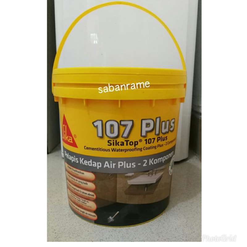 Promo SIKA TOP 107 PLUS 2 KOMPONEN 4 KG WATERPROOFING CEMENT Diskon 23% di Seller Rhmd ...