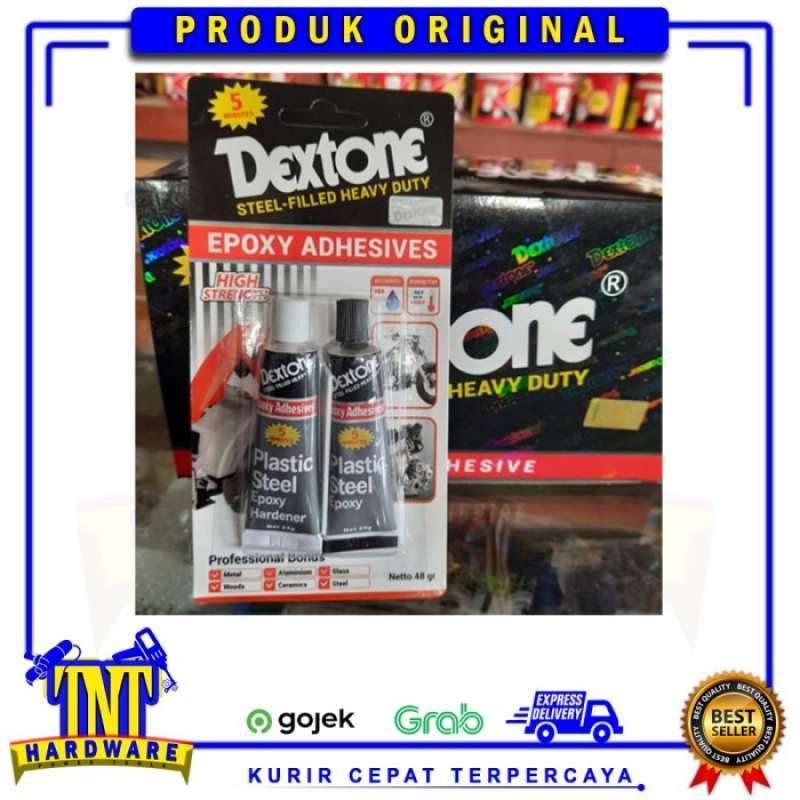 Promo LEM 5 MENIT DEXTONE 48GR / DEXTON EPOXY ADHESIVE 1KOTAK ISI 12 ...