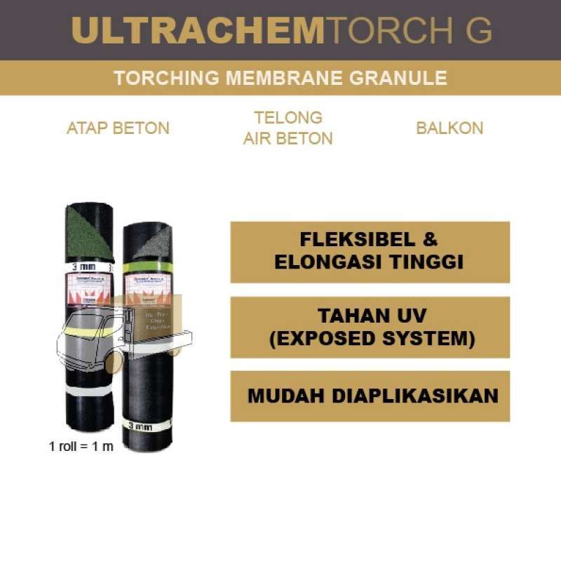 Promo Ultrachem Torch G 3 mm waterproofing membrane Diskon 23% di ...