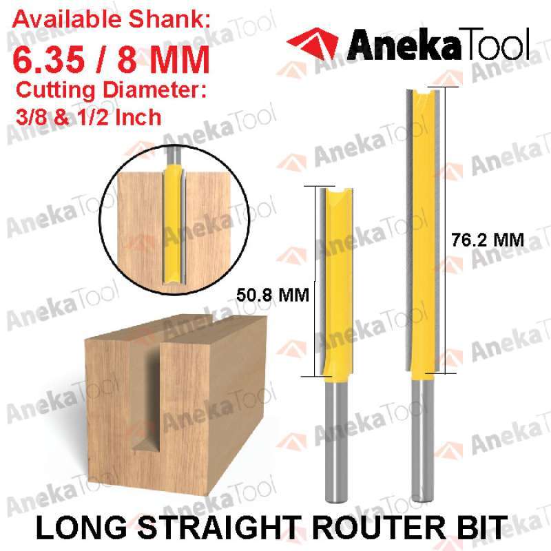 Promo AT Mata Profil Router Lurus Panjang Long Straight Router Bit ...
