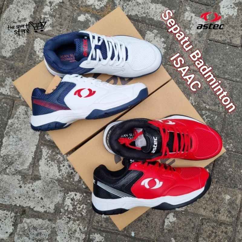 Jual Sepatu Badminton Astec Isaac - Putih - 40 di Seller The Sports ...
