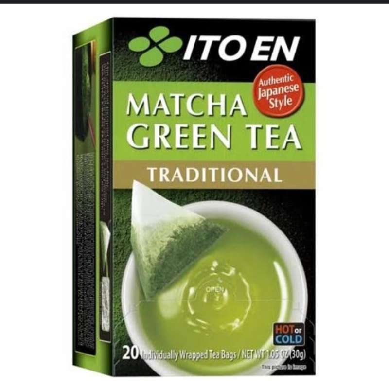 Jual itoen matcha green tea jasmine / tradisional 20 tb box ...