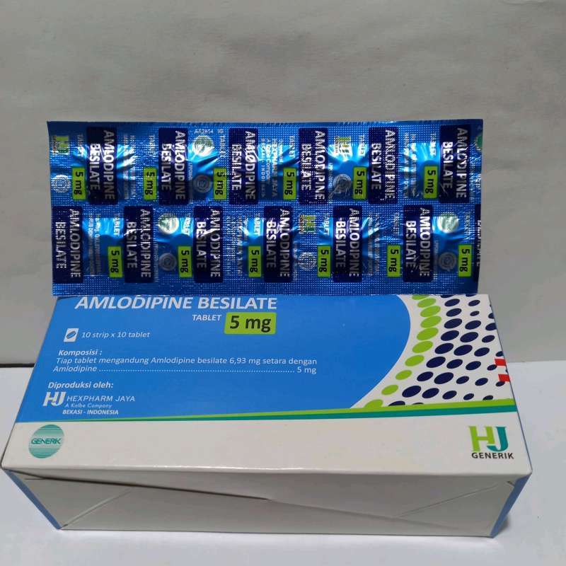 Jual Amlodipine 5mg Hj Perbox di Seller apt sehati - Pal Meriam, Kota ...