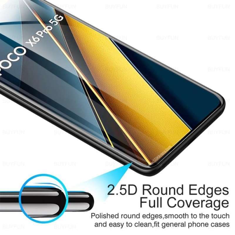 Jual Mocolo Tempered Glass Xiaomi Poco X6 Pro 5G / X6 - Screen ...