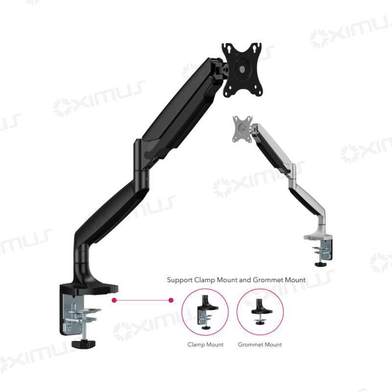 Jual Heavy-Duty Counterbalance Gas spring Monitor Single Arm OXIMUS ...