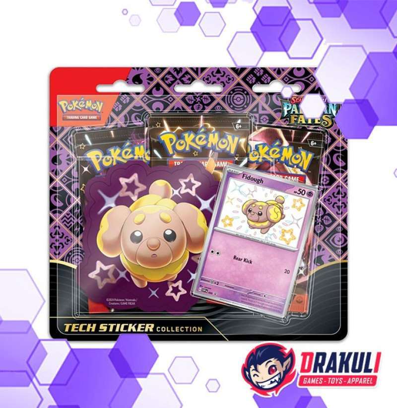 Jual TCG Pokemon SV4.5 Paldean Fates Tech Sticker Collection Shiny ...