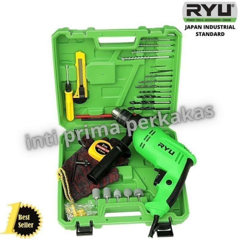 Promo PAKET Mesin Bor Tembok RYU RID 13-1 REB Mesin Bor Beton Tekiro ...