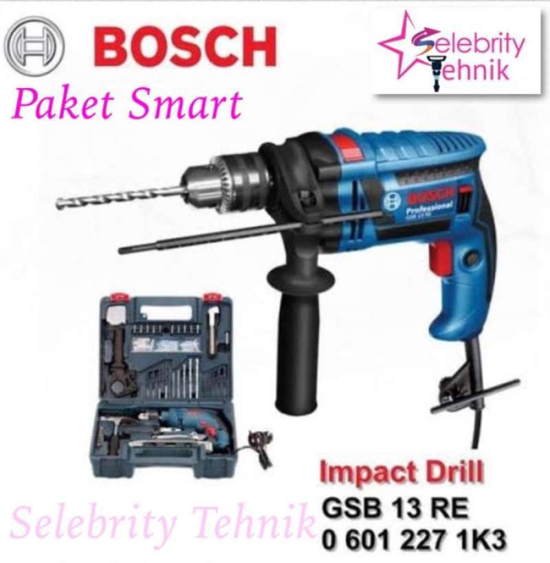 Promo Mesin Bor Tembok Beton Listrik Bosch GSB 13 RE dan Tool Kit-Perkakas Diskon 23% di Seller ...