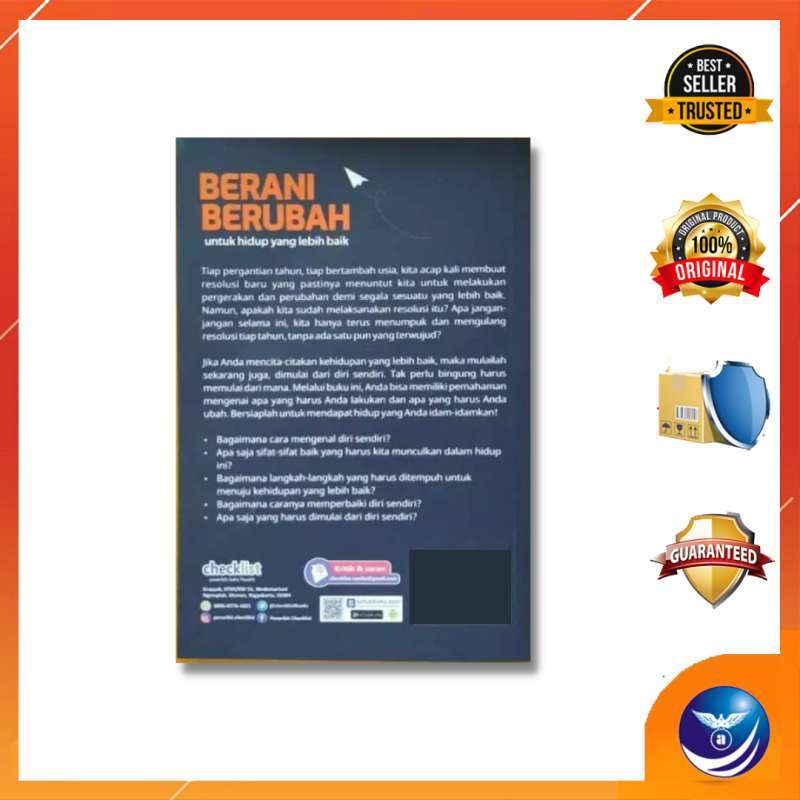 Jual Buku Motivasi Berani Berubah untuk Hidup yang Lebih Baik - Mulasih ... Jual Buku Motivasi Berani Berubah untuk Hidup yang Lebih Baik - Mulasih ...
