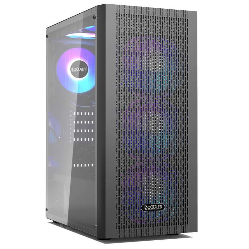 Jual PCCOOLER DIAMOND MA100 MESH ATX GAMING CASE - Black di Seller ...