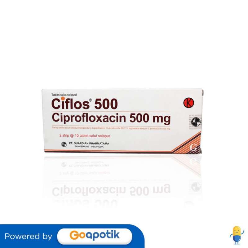 Jual CIFLOS 500 MG BOX 20 TABLET di Seller Apotek Alisa - Pacar Keling ...