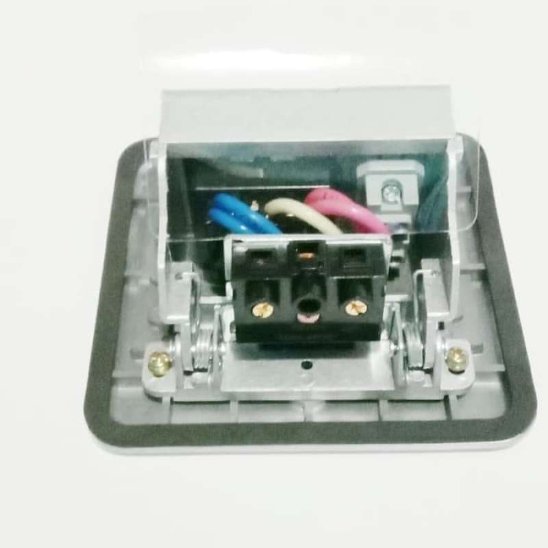 Promo Stop Kontak Lantai Tanam Arde Data Lan CAT5 CAT 5 CAT5E rj45 ...