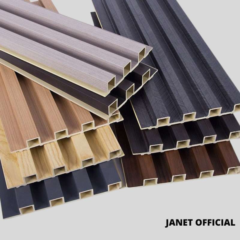 Promo New Wpc Wall Panel Dekor Dinding 300Cm X 16Cm Wood Panel 3M Pvc ...