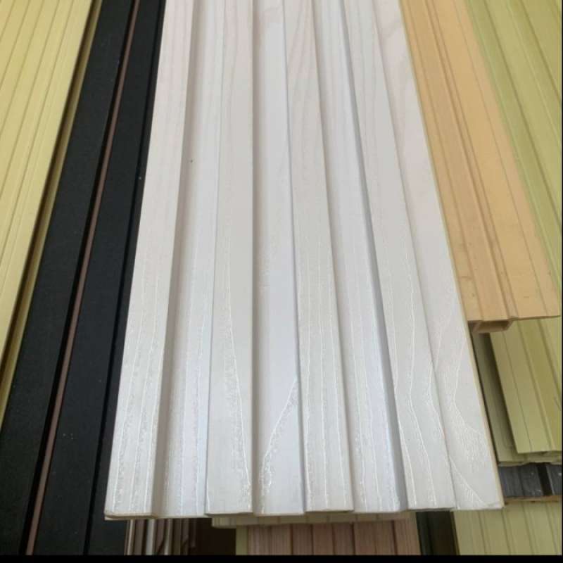 Promo New Wpc Wall Panel Dekor Dinding 300Cm X 16Cm Wood Panel 3M Pvc ...