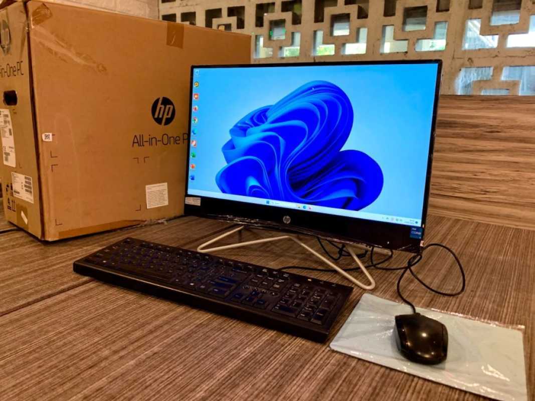 Jual PC HP AIO 22-df1003d [SECOND] Intel Core i3 1115G4 8GB 1TB 21,5 ...