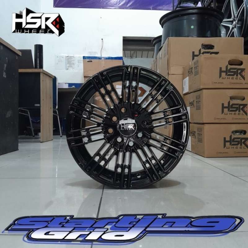 Jual Velg mobil Ring 14 untuk Wuling Air Ev, Brio, Agya, Ayla, Sigra - Pelek HSR R14 tipe Tomok ...