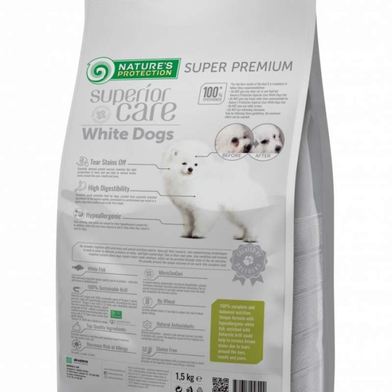 Promo 100% Produk Ori Dog Food Natures Protection White Dog Junior ...