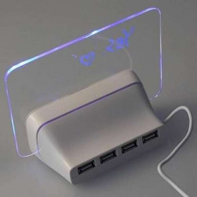 Promo Sale Digital Clock Led Message Board + Usb Hub Diskon 23% di ...
