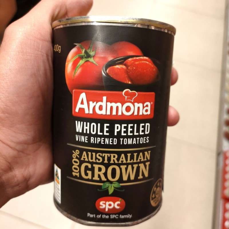 Promo ardmona whole pelled tomato 400gr Diskon 33% di Seller Zafran ...