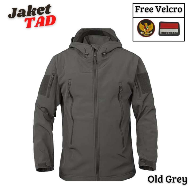 Jual Jaket Waterproof TAD Indonesia Free Logo Bendera dan Garuda ...
