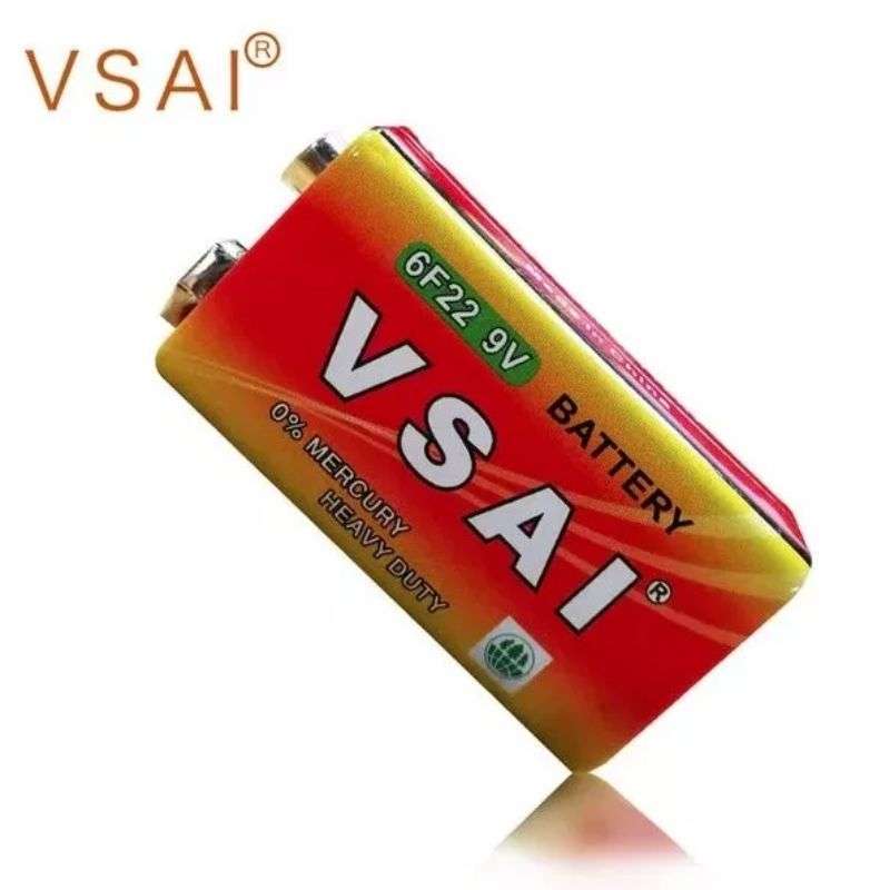 Jual Beterai 9V 6F22 Batre VSAI Original - Baterai Remote Control ...