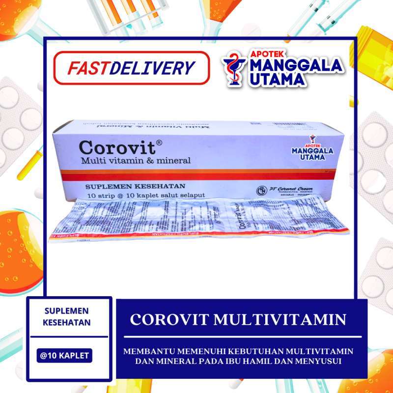 Corovit Multivitamin Lengkap Harga Terbaru Juni 2024 | Blibli