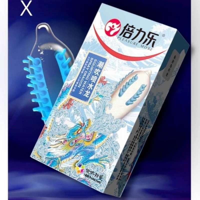 Promo Condom Mini Spiky Character Water Spray Dragon Diskon 33% di ...
