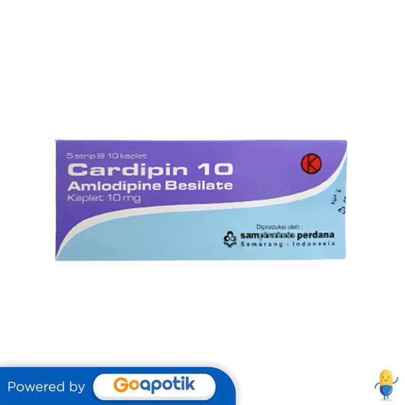 Jual CARDIPIN 10 MG BOX 50 KAPLET di Seller Apotek Asembagus - Gudang ...