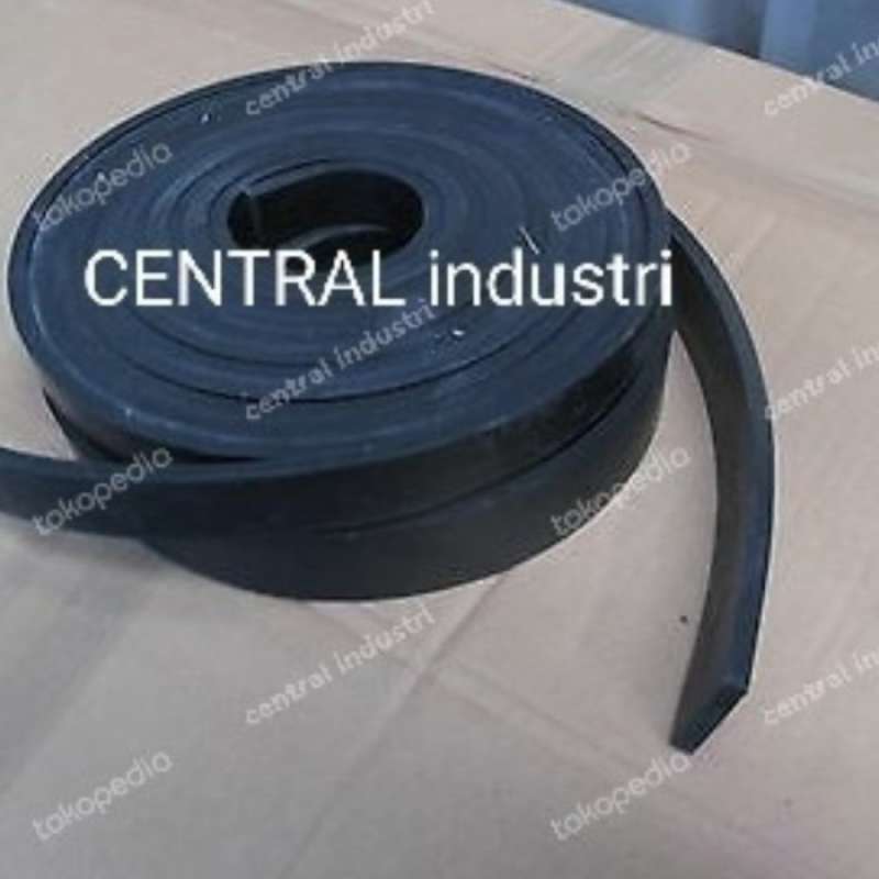 Promo Sale Karet Strip / Karet Bantalan Tebal 20Mm 4Cm X 2,4M Diskon 16% di Seller Blark Fly ...