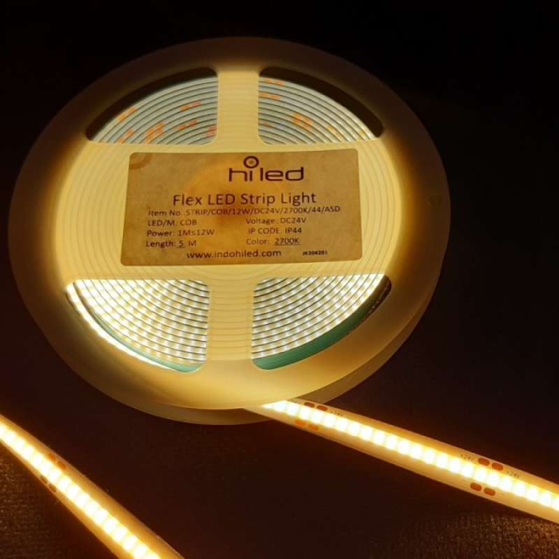 Promo PROMO - LAMPU /LED STRIP HILED COB 24V DC / PUTIH - 6500K - 3000K ...