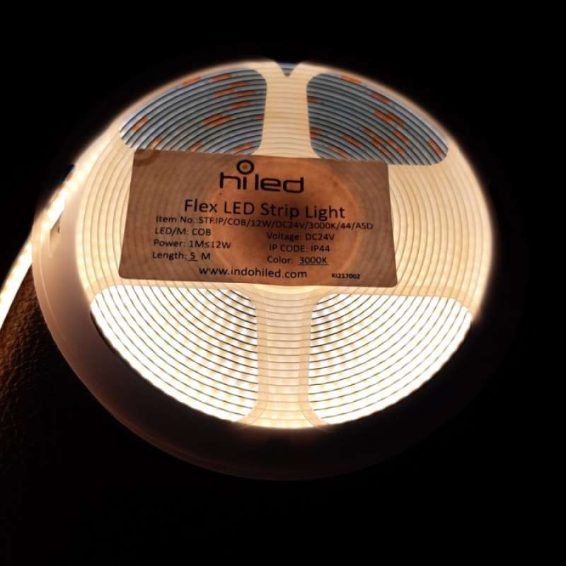 Promo PROMO - LAMPU /LED STRIP HILED COB 24V DC / PUTIH - 6500K - 3000K ...
