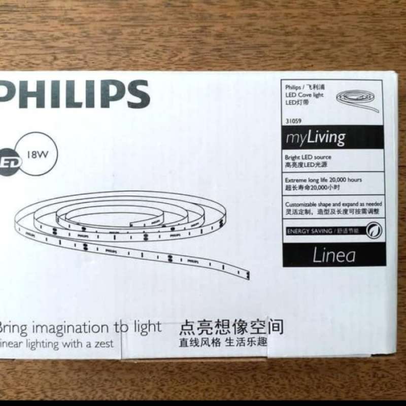 Promo PROMO - LAMPU LED STRIP PHILIPS 18W WARM WHITE/LED COVE LIGHT 18 ...