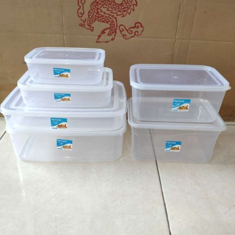 Jual Tempat Makanan Plastik / Kotak Makanan Plastik - 1800 Mil di ...