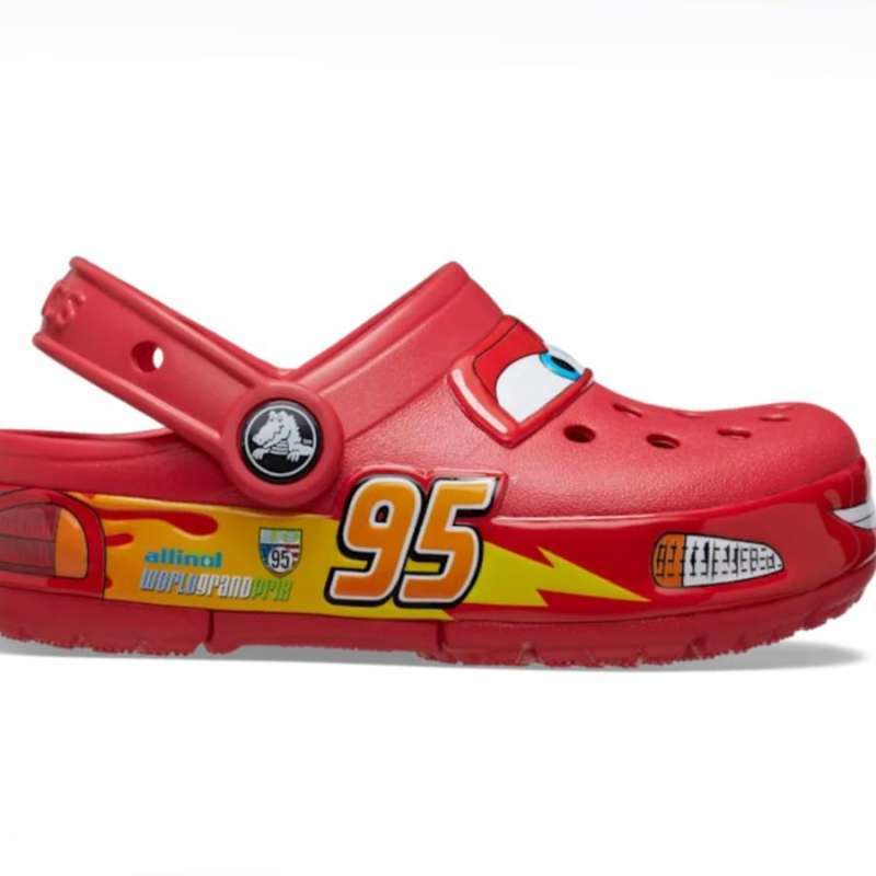 Promo Crocs DISNEY AND PIXAR CARS LIGHTNING MCQUEEN CLOG Diskon 3% di ...