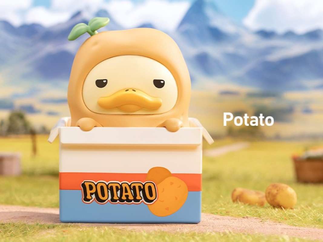 Jual Duckoo Farm Pop Mart Open Box Figure Sealed, Model POTATO di ...