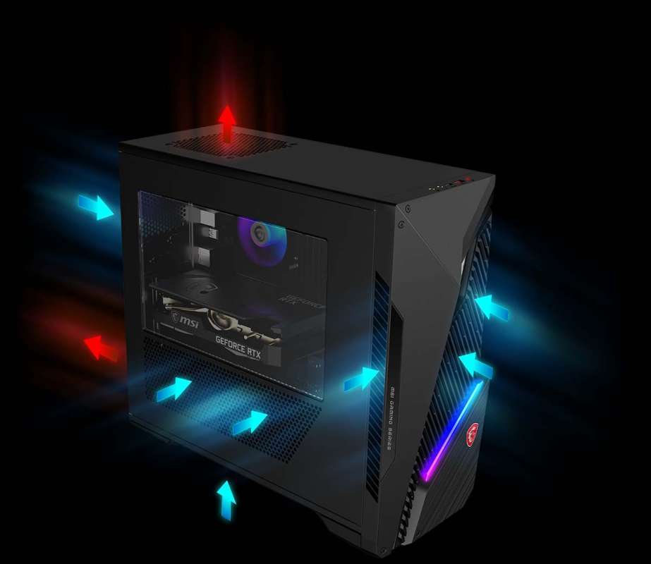 Jual MSI MAG Infinite S3 PC Gaming Core i7-13700F 32GB 1TB SSD RTX 4070 W11 di Seller Risc ...