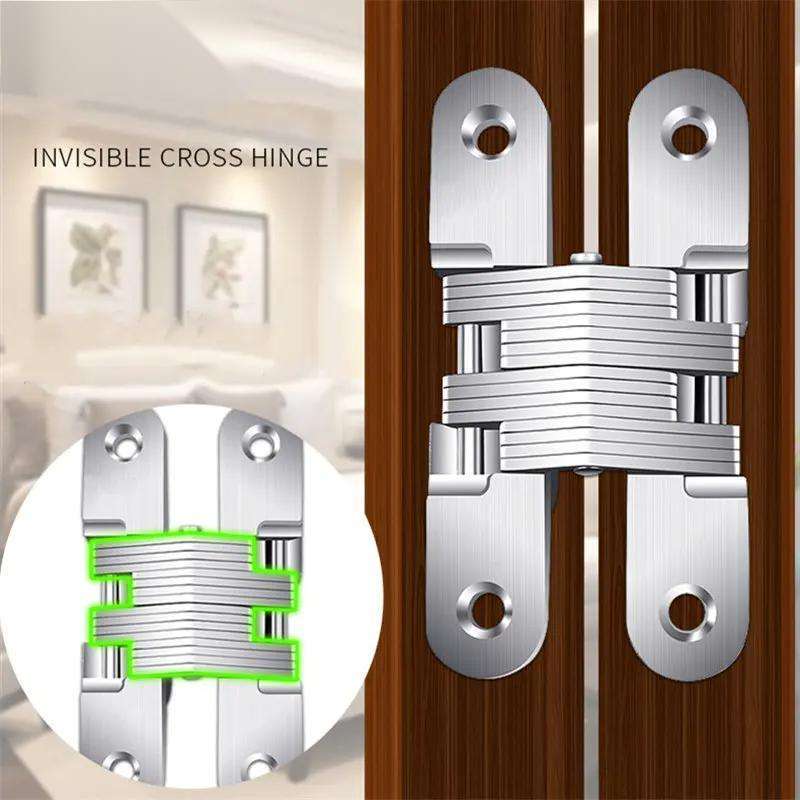 Promo 2Pcs Engsel Deer Serbaguna Engsel Lipat Tanam Stainless Invisible ...