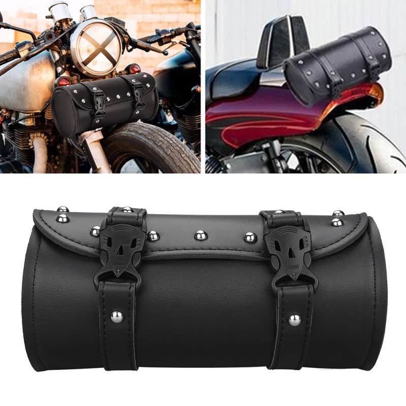 Promo Universal Hitam Sepeda Motor Tas Alat Garpu Depan Stang Kantong ...