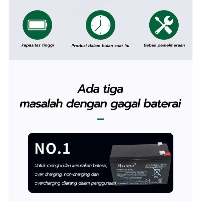 Promo Aki Listrik Selis Butterfly 12v 12ah Aki Batrai Tahan Lama Ups ...