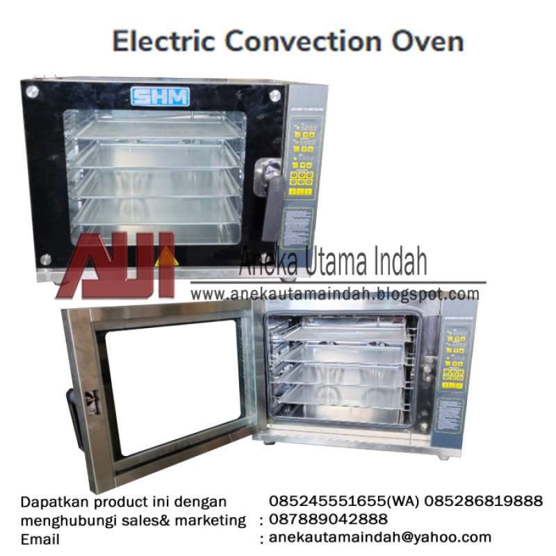 Promo New Shm Shm-4Wd Electric Convection Oven 4 Tray - Oven Pastry ...