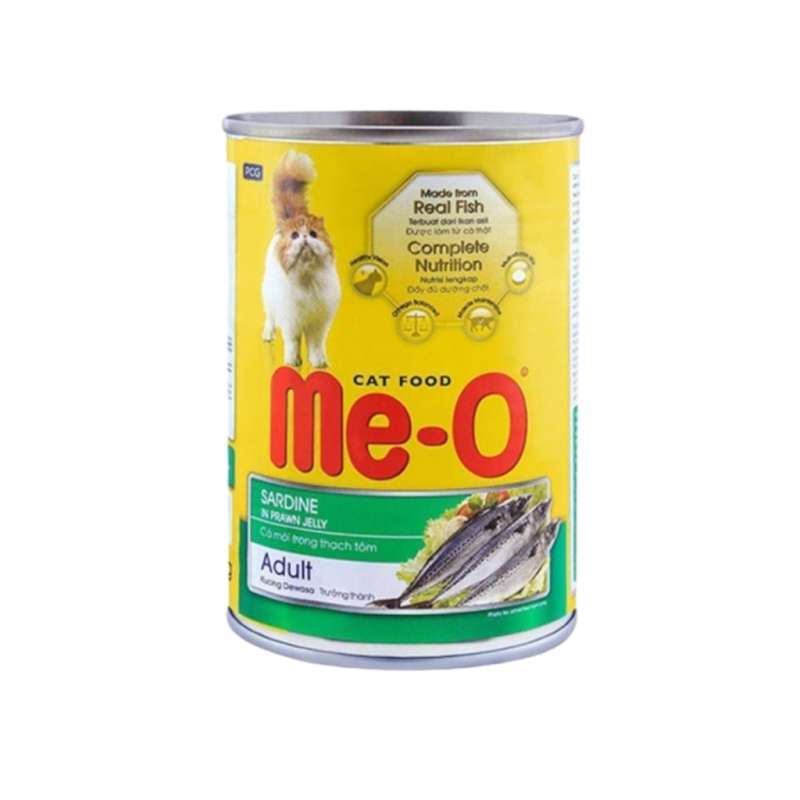 Jual MEO Wet Food Can 400 gr | Makanan Kucing Basah ME-O Kaleng 400gr ...