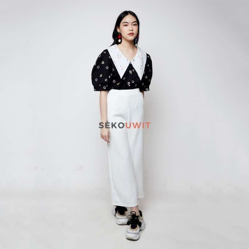 Promo Dahlia Batik Chelsea Collar Shirt / Kemeja Batik Jumputan ...